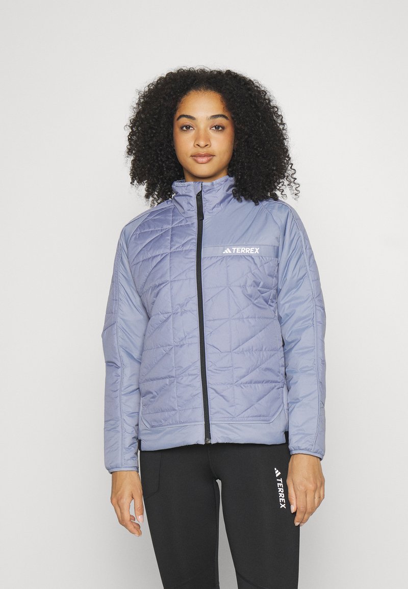 adidas Terrex Soft shell jacket - silver violet/lilac - Zalando.co.uk