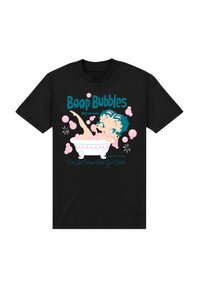 Henry Tiger BETTY BOOP BUBBLE BATH - Triko s potiskem - black/černá ...