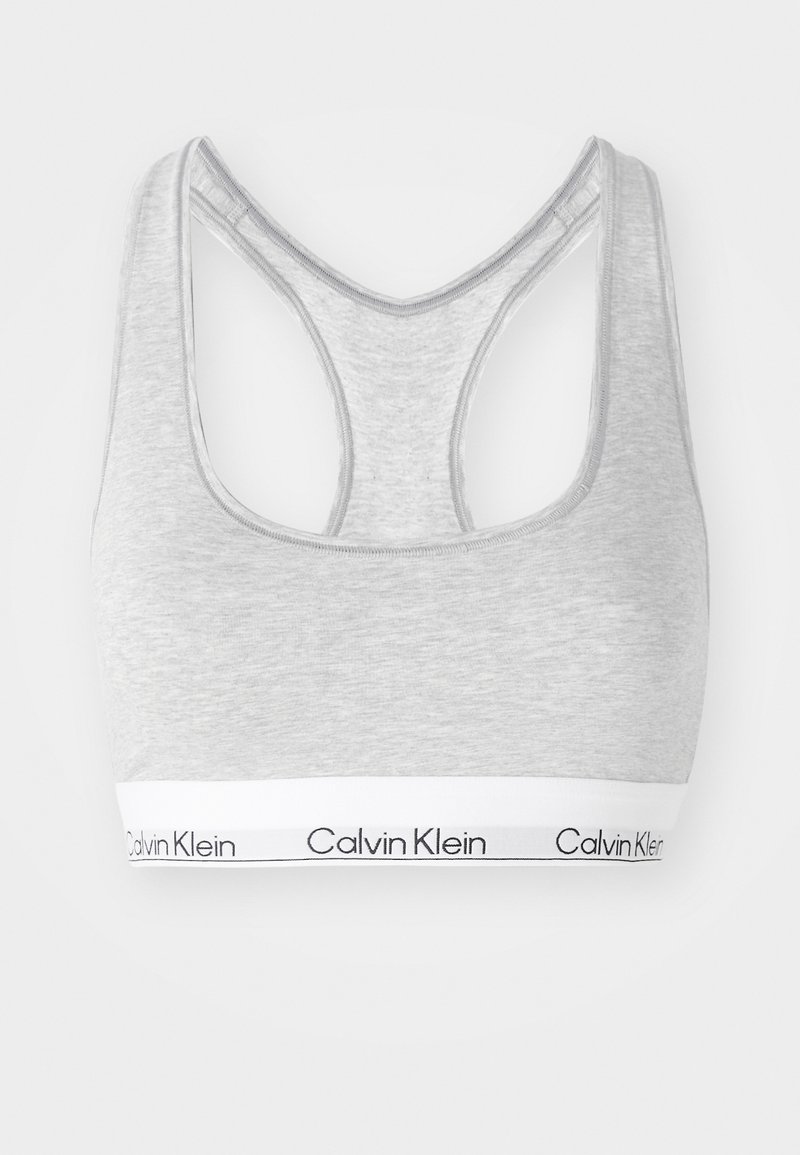 Calvin Klein Underwear UNLINED ICON - Topp - grey heather/ljusgrå ...