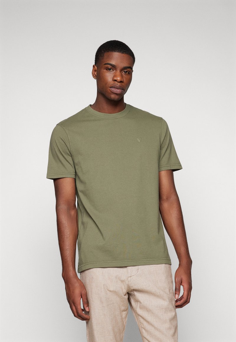 American Eagle BUTLER TEE - Basic T-shirt - olive daze/khaki - Zalando.ie