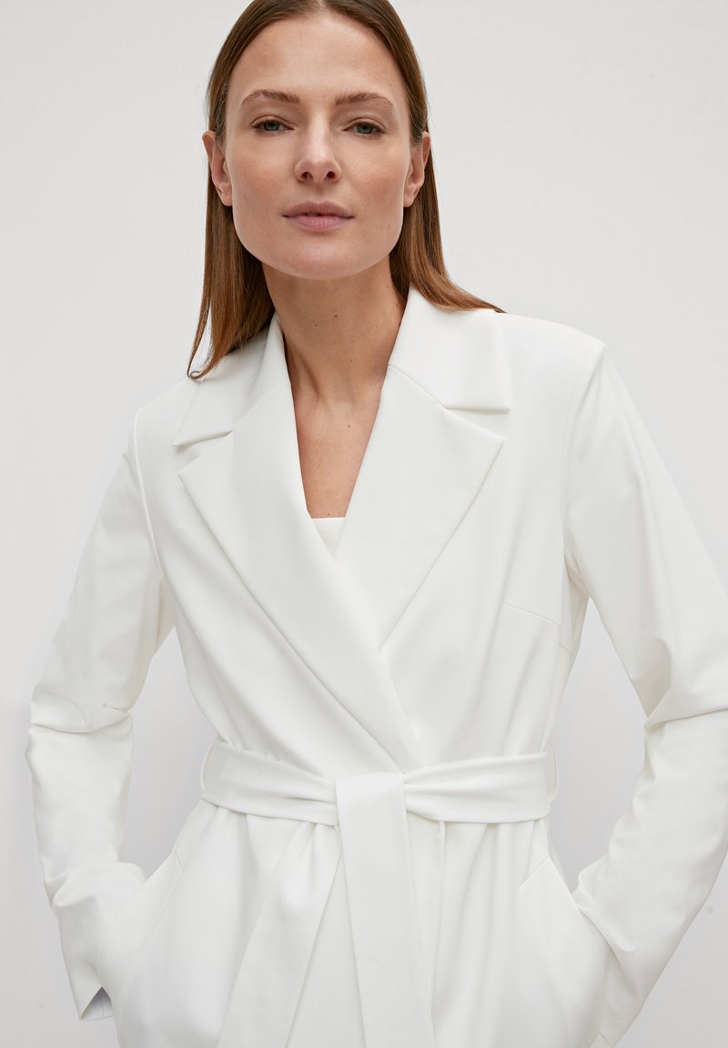 comma Classic coat - weiß/white - Zalando