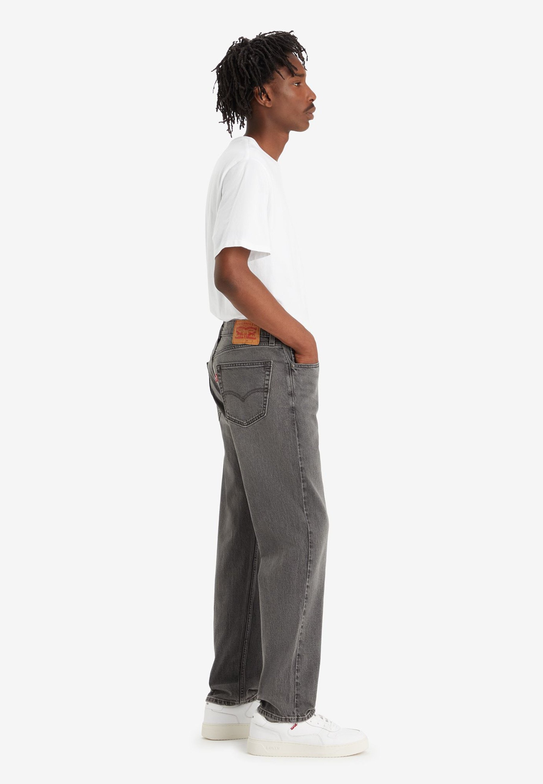 Levi s 505 REGULAR Straight leg jeans last forever grey denim Zalando.ie