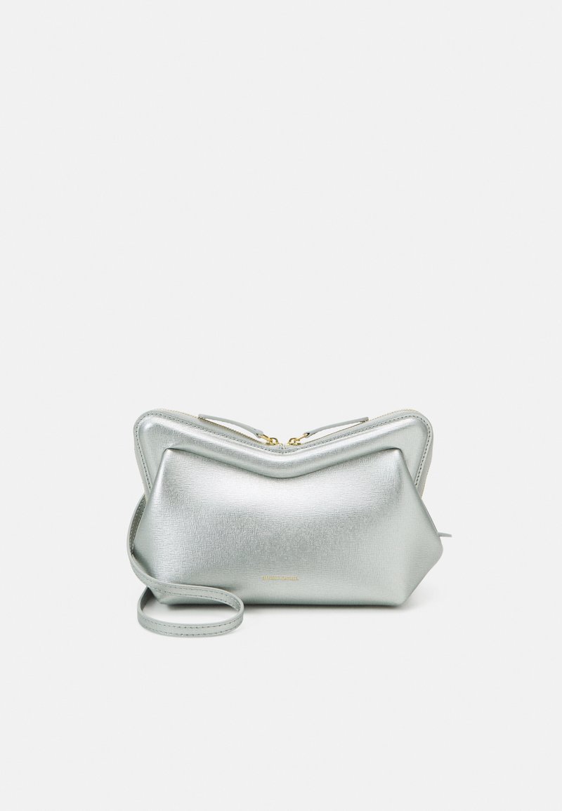 Mansur Gavriel MINI FRAME BAG - Across body bag - silvercoloured/silver ...