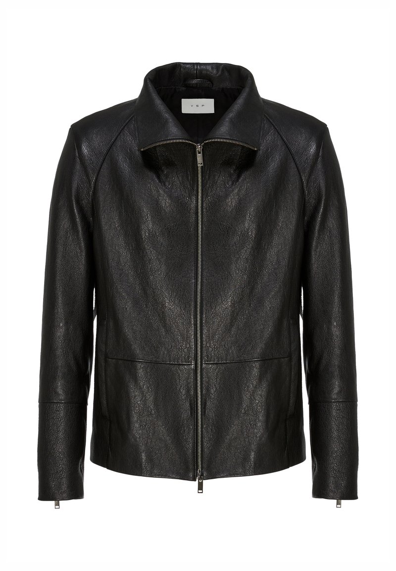 VSP RICCARDO - Leren jas - black/zwart - Zalando.nl