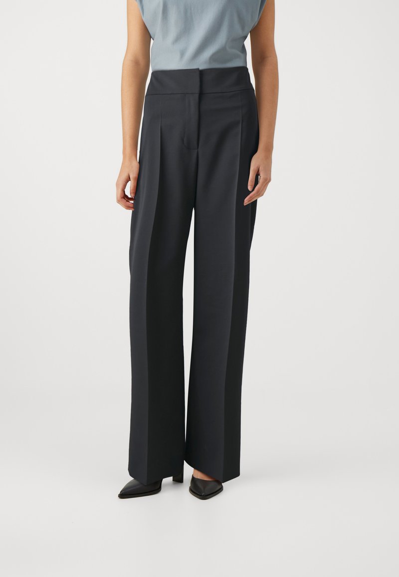 HUGO HIMIA - Trousers - black - Zalando