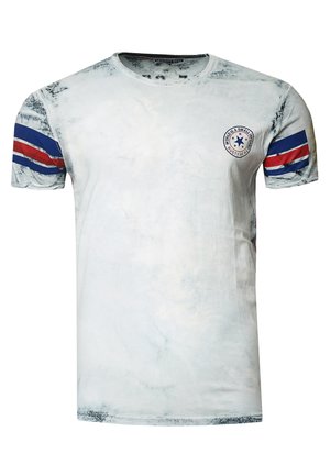 Rusty Neal MIT FRONT LOGO - T-Shirt print - weiß - Zalando.de