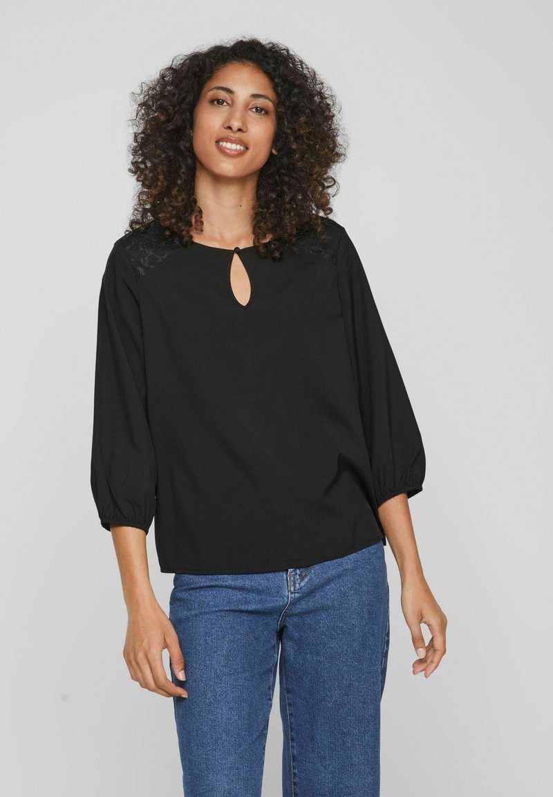 Bluse Schwarz 34 Arm