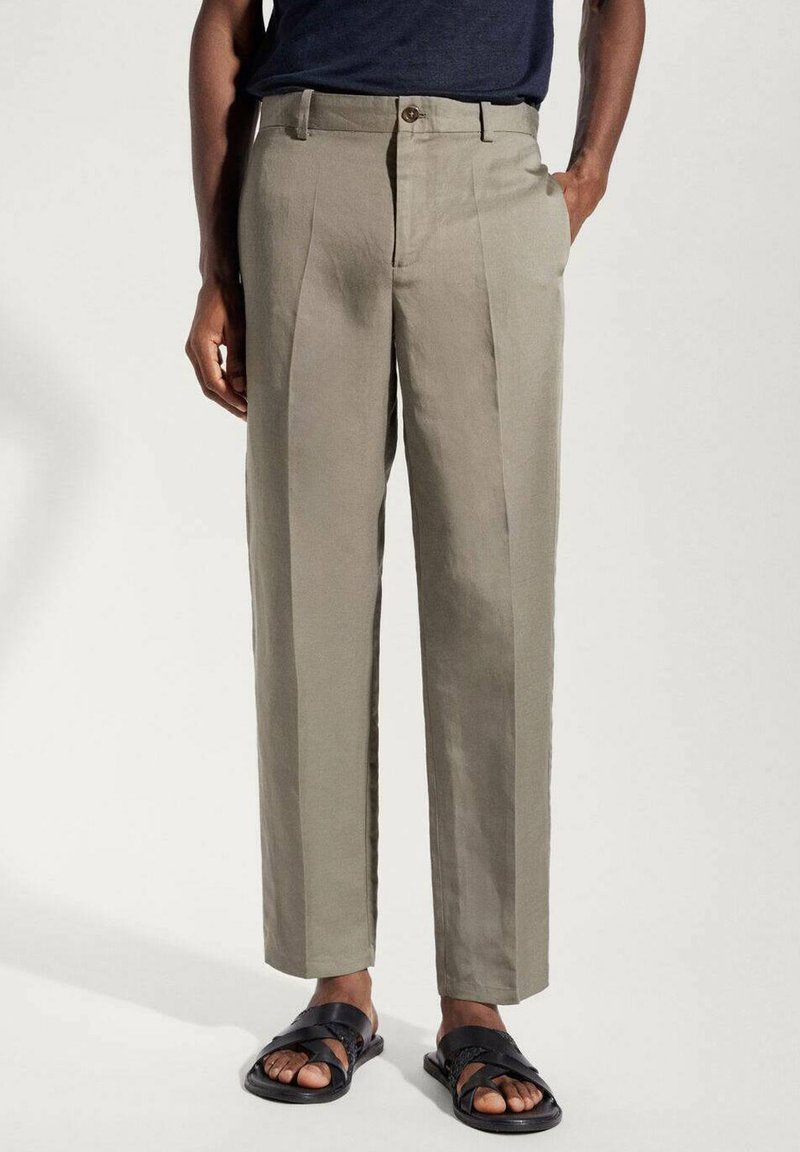 Mango CAPRI - Stoffhose - khaki - Zalando.de