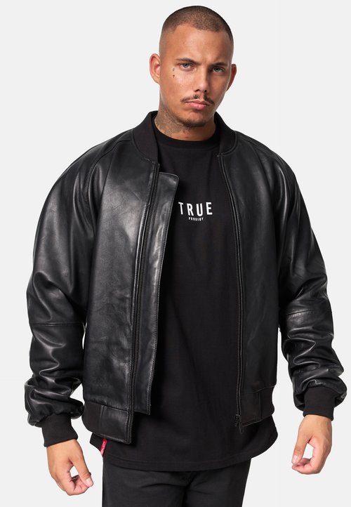 Schott AIRFORCE - Bombertakki - black/musta - Zalando.fi