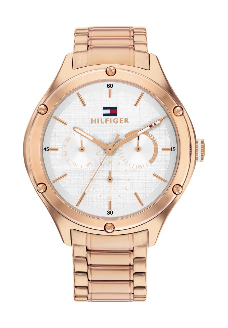Tommy Hilfiger LEXI - Chronograph watch - rose gold-coloured - Zalando