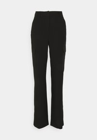 Vero Moda Tall VMZELDA STRAIGHT PANT - Pantalon cargo - black/noir ...