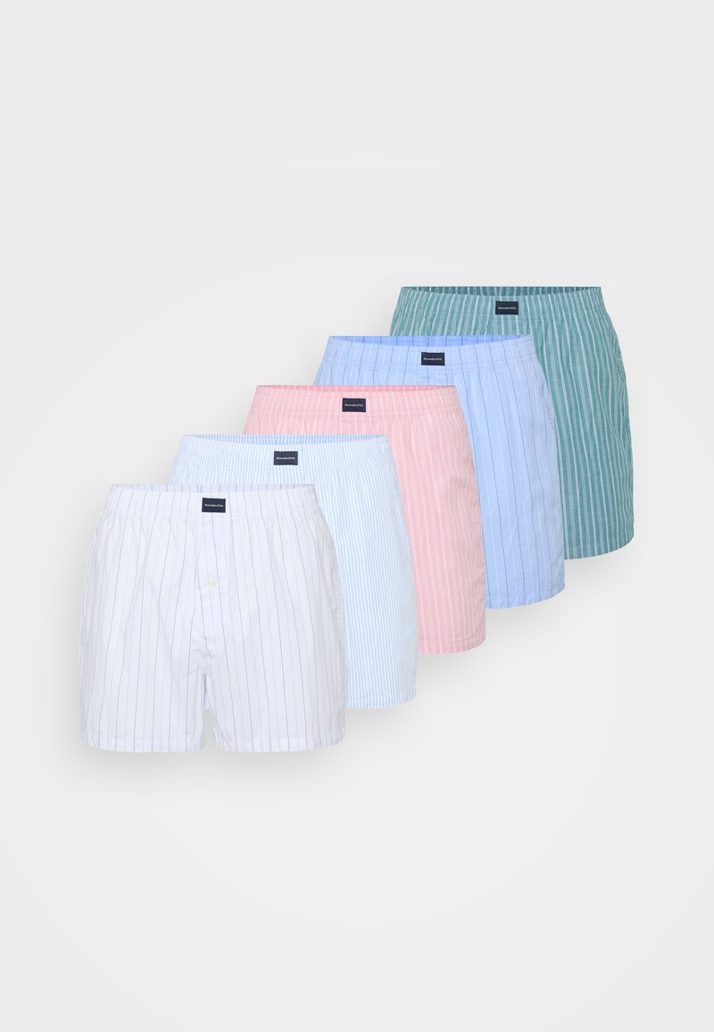 Abercrombie & Fitch 5-Pack Woven Logo Boxers - Boxer shorts - blue ...