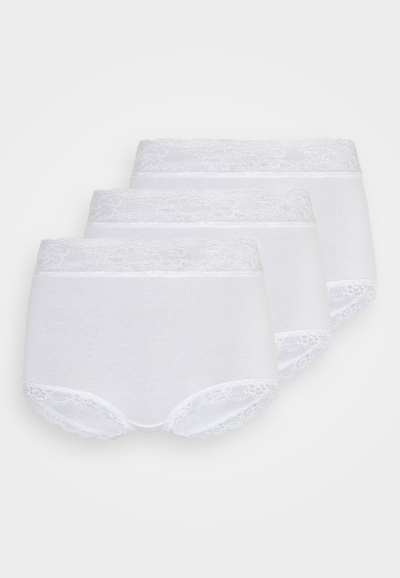 Lindex EMELIE HIGH 3 PACK - Pants - white - Zalando.ie