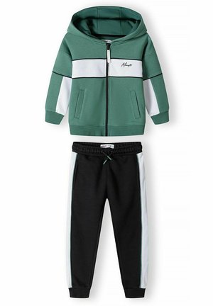 MINOTI STANDARD SET - Trainingsanzug - black khaki/schwarz - Zalando.de