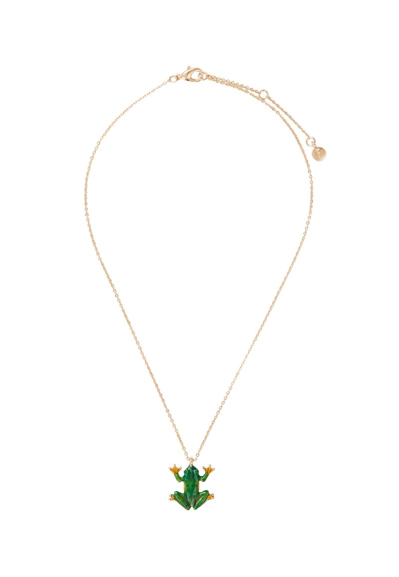 FABLE ENGLAND ENAMEL FROG SHORT - Necklace - gold-coloured - Zalando.ie