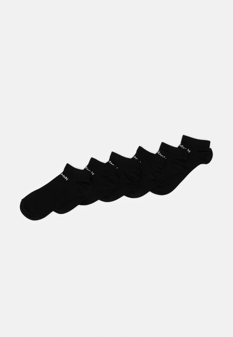 Reebok ACT CORE INSIDE SOCK 6 PACK - Sportovní ponožky - black/černá - Zalando.cz