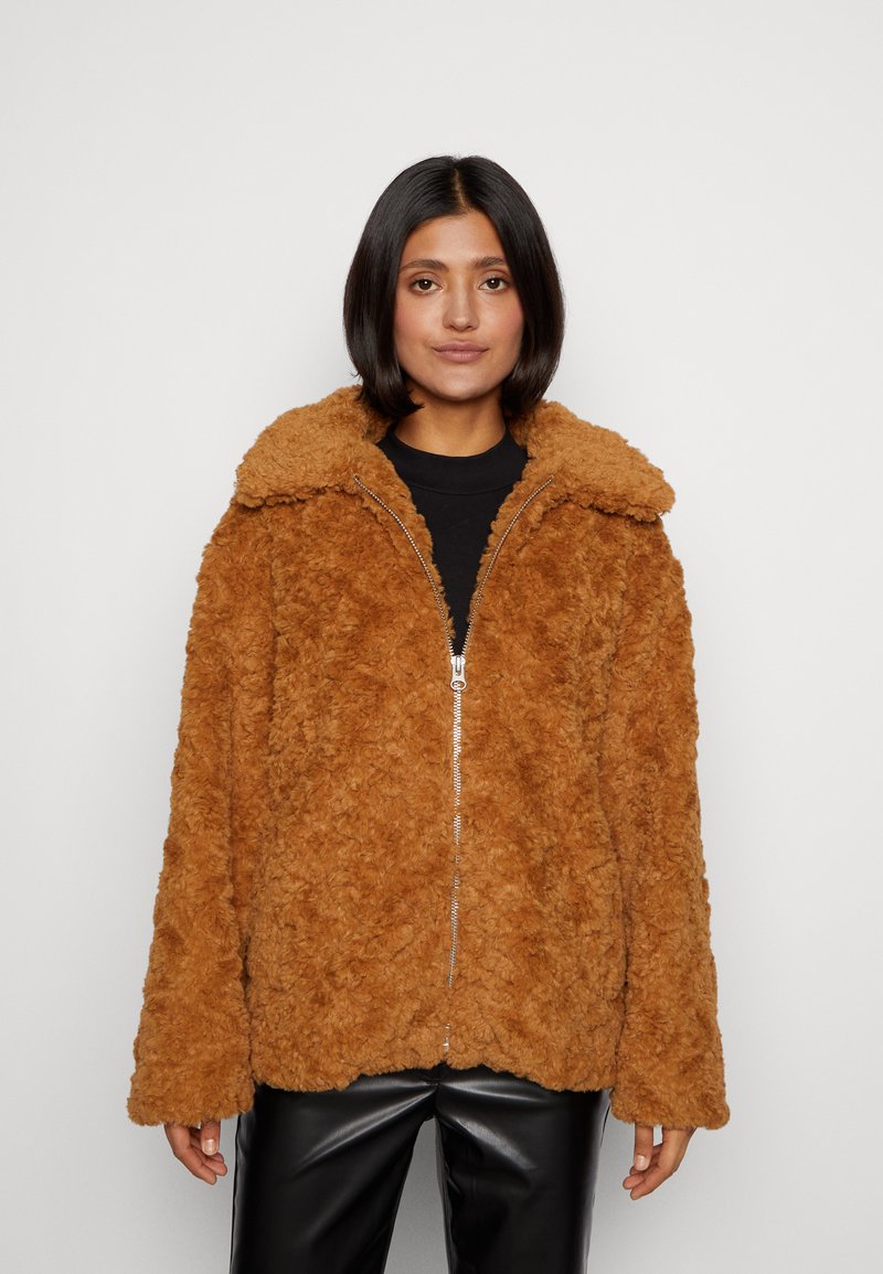 Monki Talvitakki - brown/ruskea - Zalando.fi