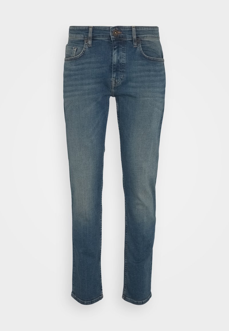 Marc O'Polo REGULAR FIT LOW WAIST - Jeans Straight Leg - deep indigo ...