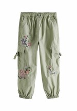 Next PARACHUTE - REGULAR FIT - Pantalon cargo - khaki green embellished/vert - ZALANDO.CH