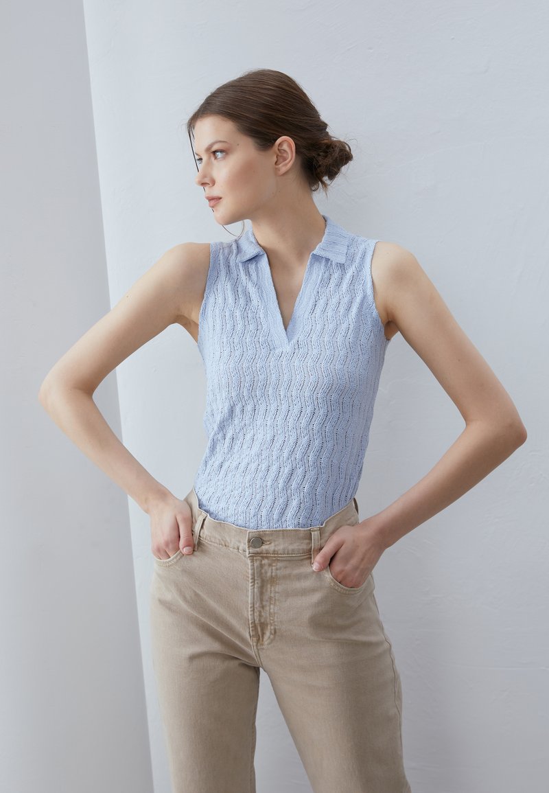 Anna Field Polo - light blue/azul claro - Zalando.es