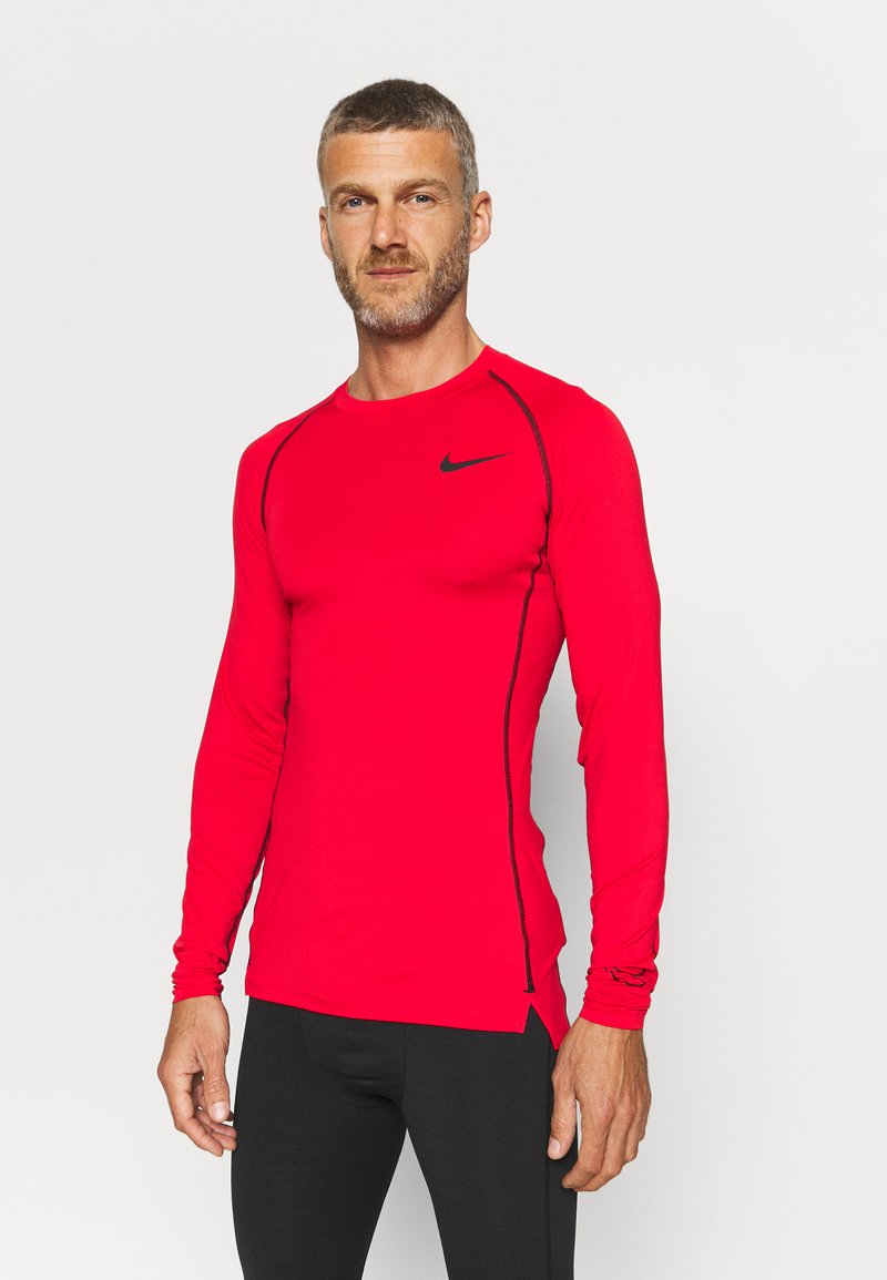 Nike Performance Sport T Shirt University Red Black Rood Zalando Nl