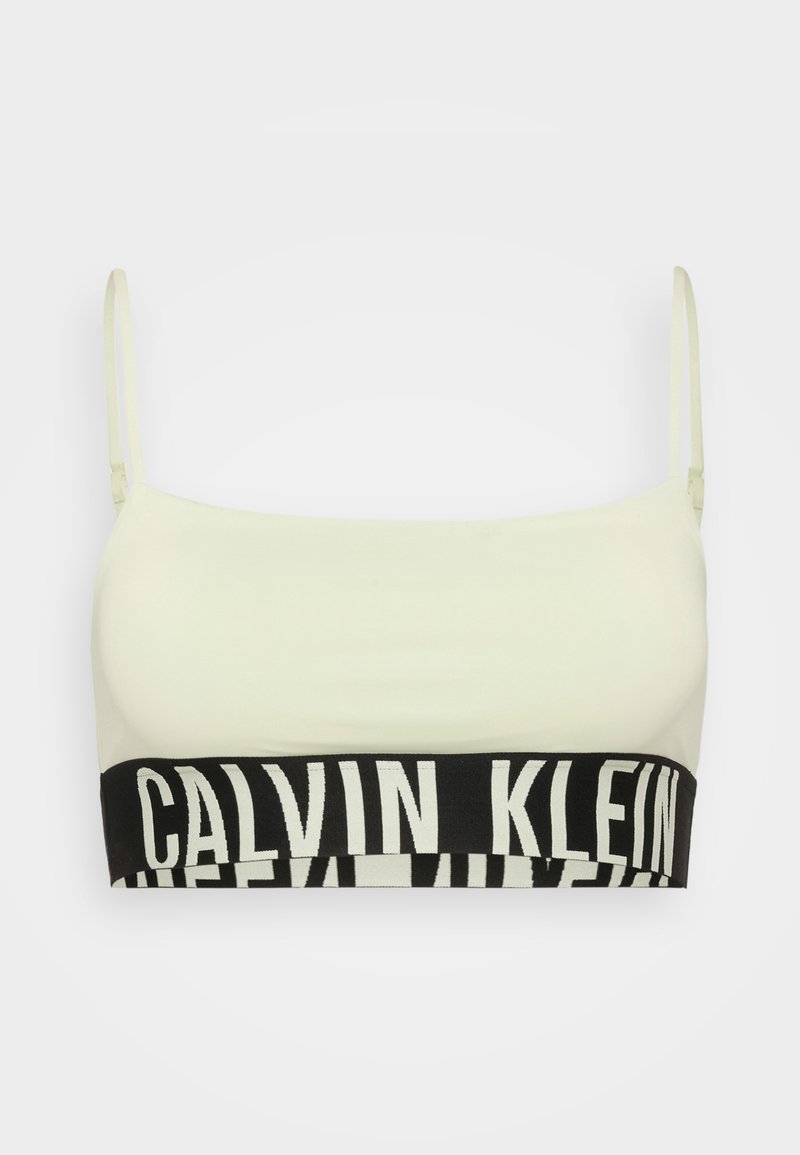 Calvin Klein Underwear UNLINED BRALETTE INTENSE POWER - Bustier - lime ...