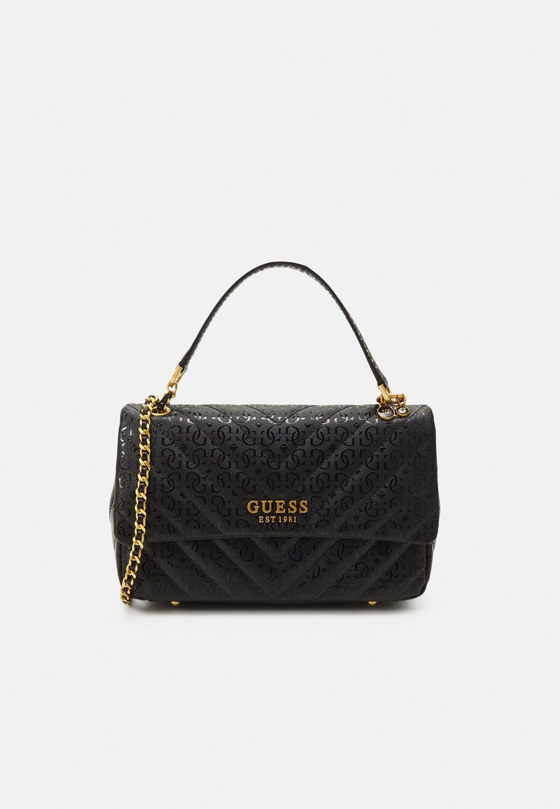 Guess JANIA CONVERTIBLE FLAP - Sac bandoulière - black/noir - ZALANDO.FR