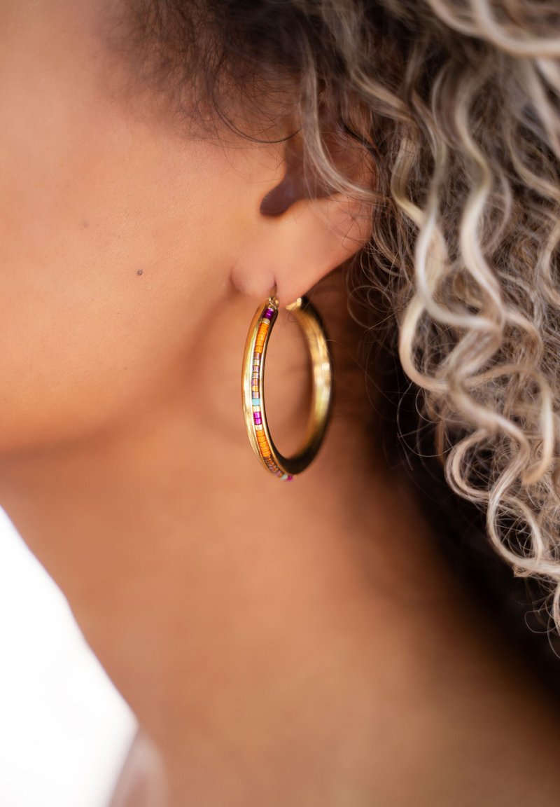 My Jewellery WITH BEADS - Ohrringe - gold coloured/goldfarben - Zalando.de