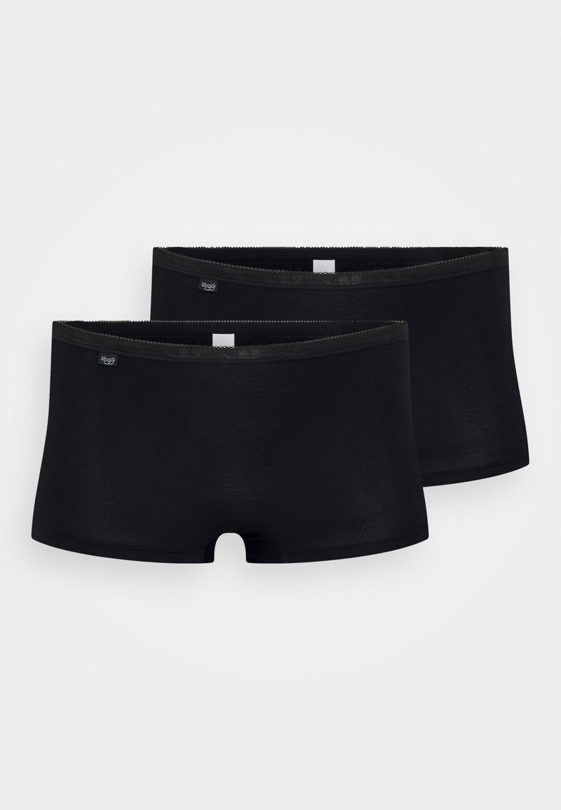 Sloggi BASIC SHORT 2 PACK - Shorty - black/noir - ZALANDO.FR