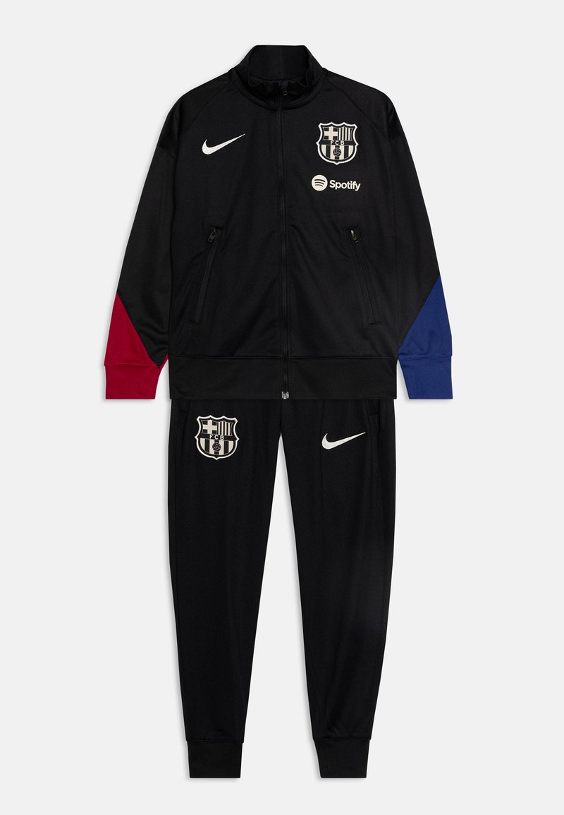 Nike Performance FC BARCELONA FCB DF UNISEX SET - Club wear - black ...