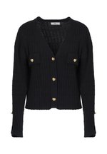 INFLUENCER FANCY - Cardigan - black - Zalando