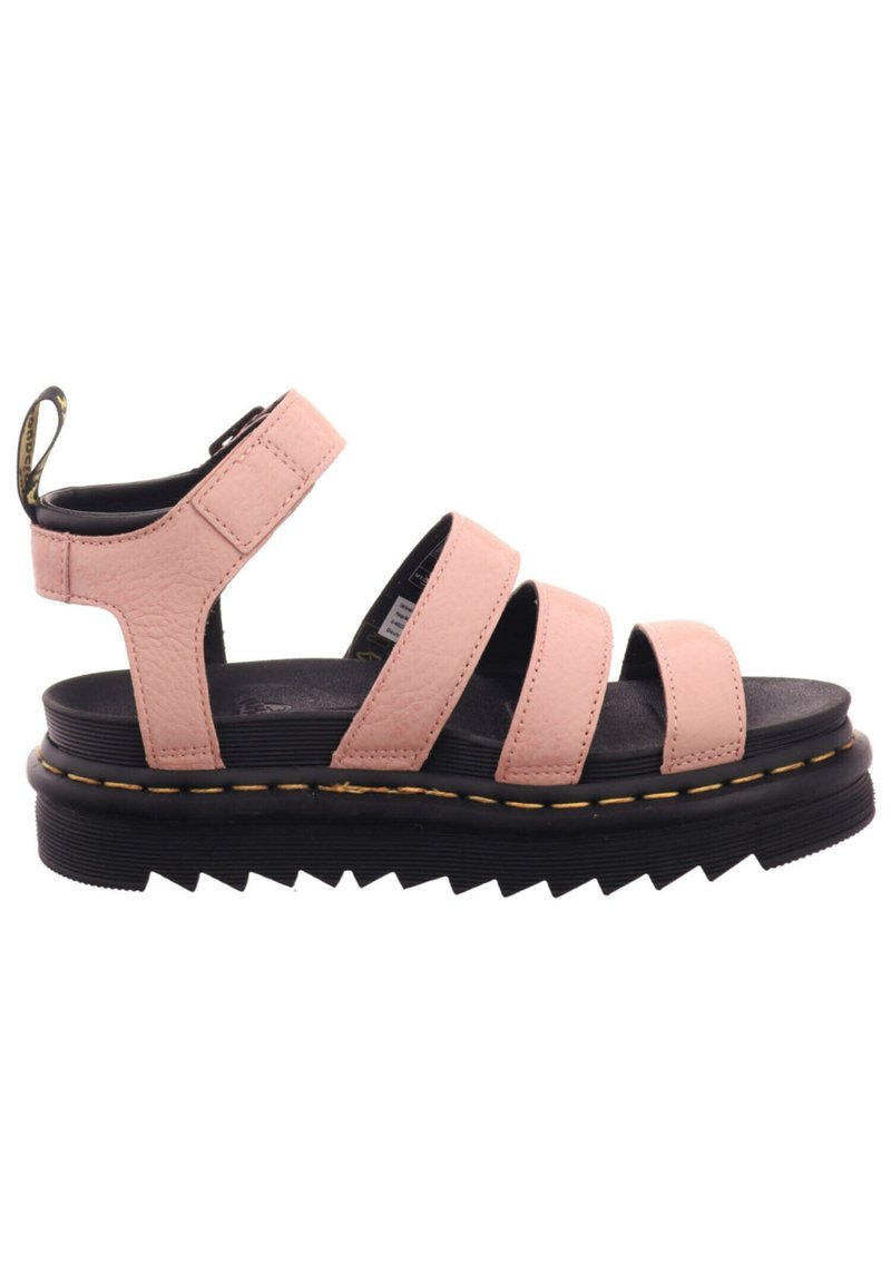 Dr. Martens BLAIRE - Plateausandalette - peach beige/apricot - Zalando