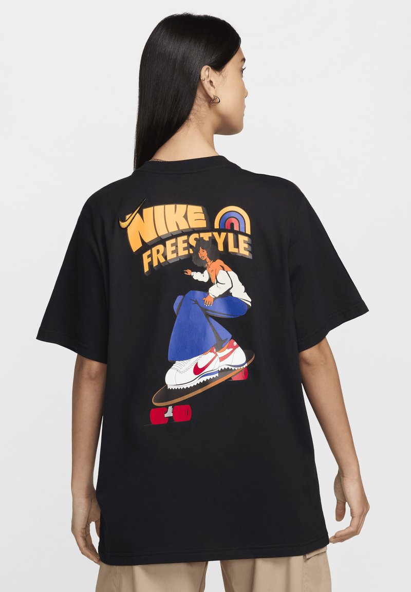 Nike Sportswear TEE VINTAGE - Print T-shirt - black - Zalando.ie