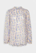 Second Female POPPI - Button-down blouse - amparo blue/multi-coloured ...