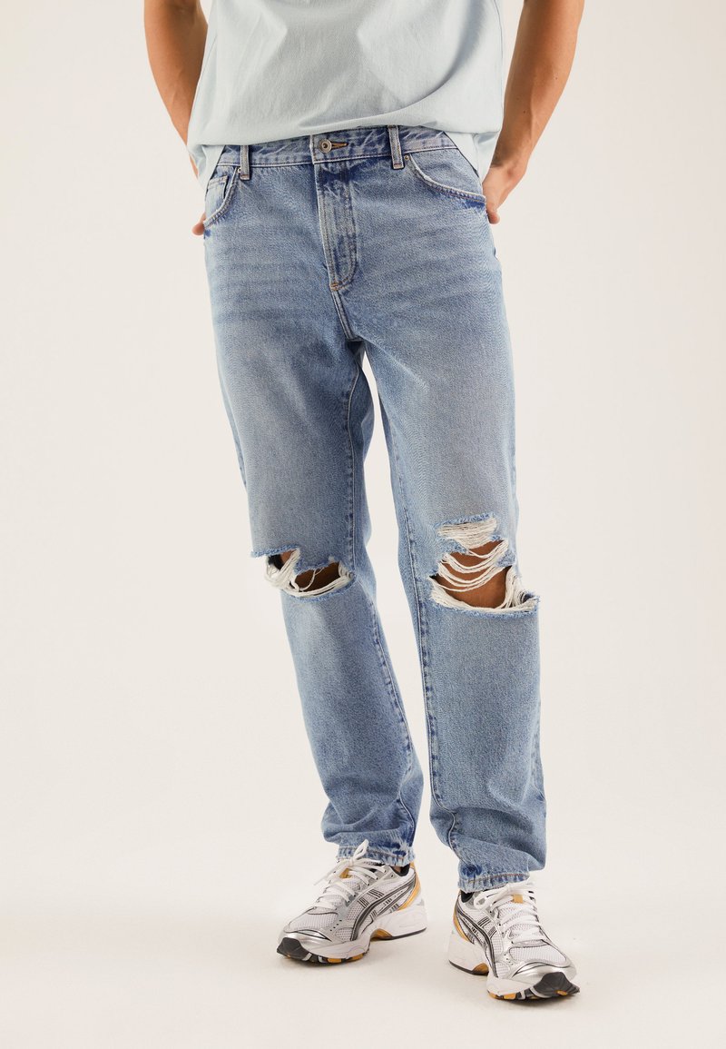 Pier One Straight leg jeans - blue denim - Zalando.co.uk