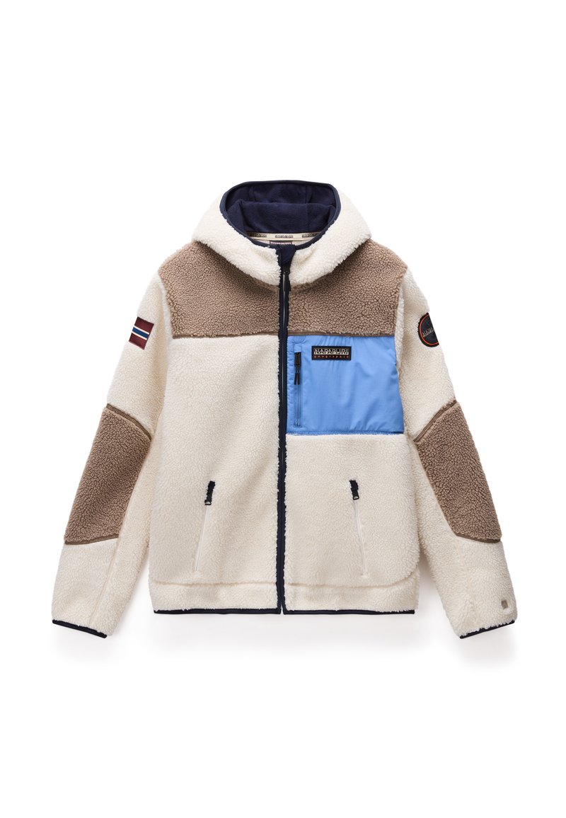 Napapijri YUPIK - Fleece jacket - multi coloured/multi-coloured ...