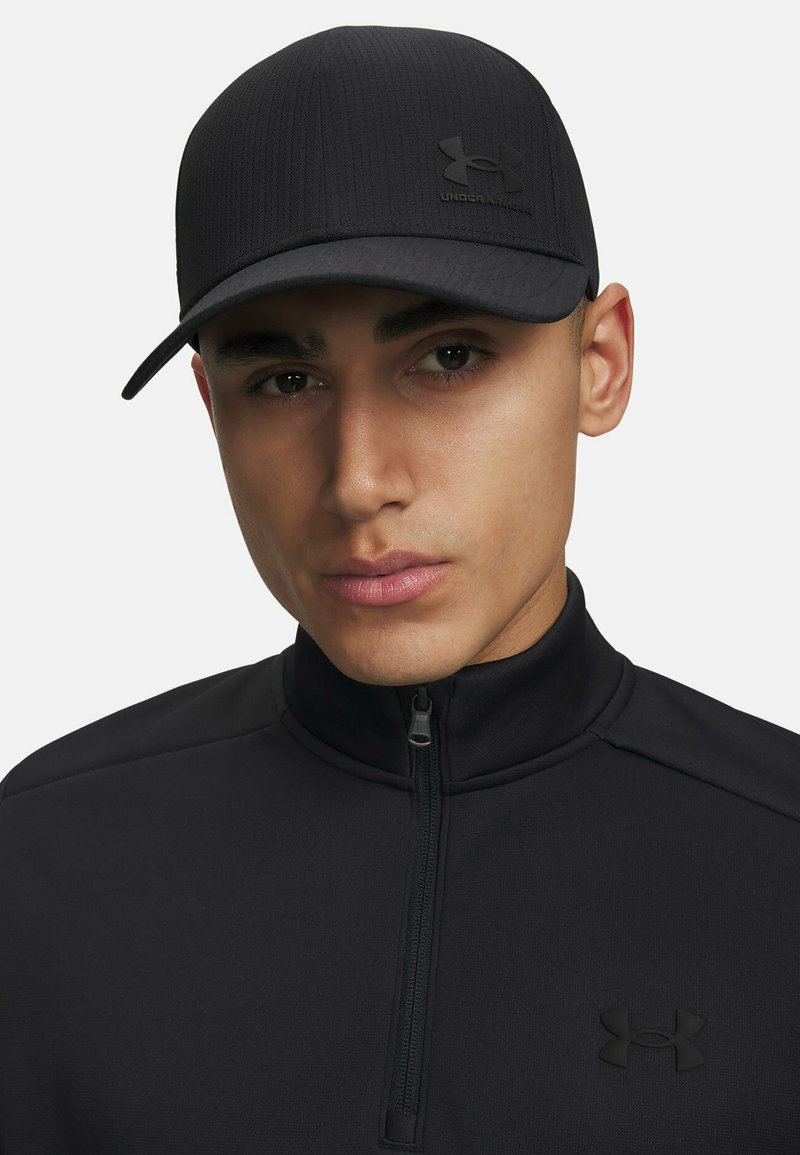 Under Armour M ISO-CHILL ARMOURVENT ADJ - Cap - black/black - Zalando