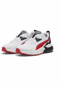 Puma VIS2K - Sneaker low - white-for all time red- black/weiß - Zalando.de