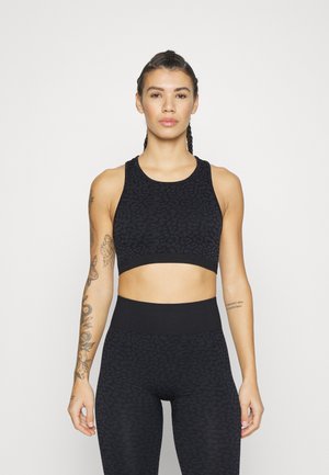 adidas Originals ORIGINALS HIGH SHINE HALTER CROP TOP - Top - pulse ...