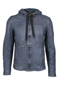 Freaky Nation Veste en cuir - iron/anthracite - ZALANDO.FR
