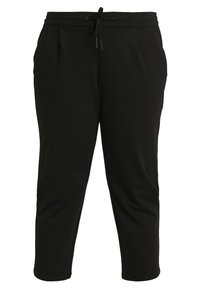 Vero Moda Curve MID-RISE - Bukse - black/svart - Zalando.no