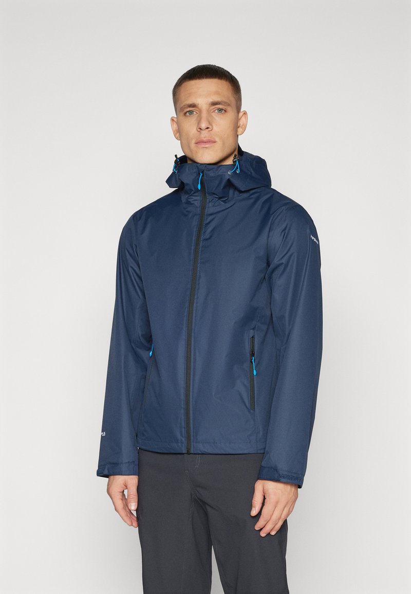 Icepeak BRECKERFELD - Hardshell jacket - dark blue/mørkeblå - Zalando.no