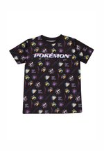 Pokemon POKÉMON DISTORTION - Triko s potiskem - black/černá - Zalando.cz