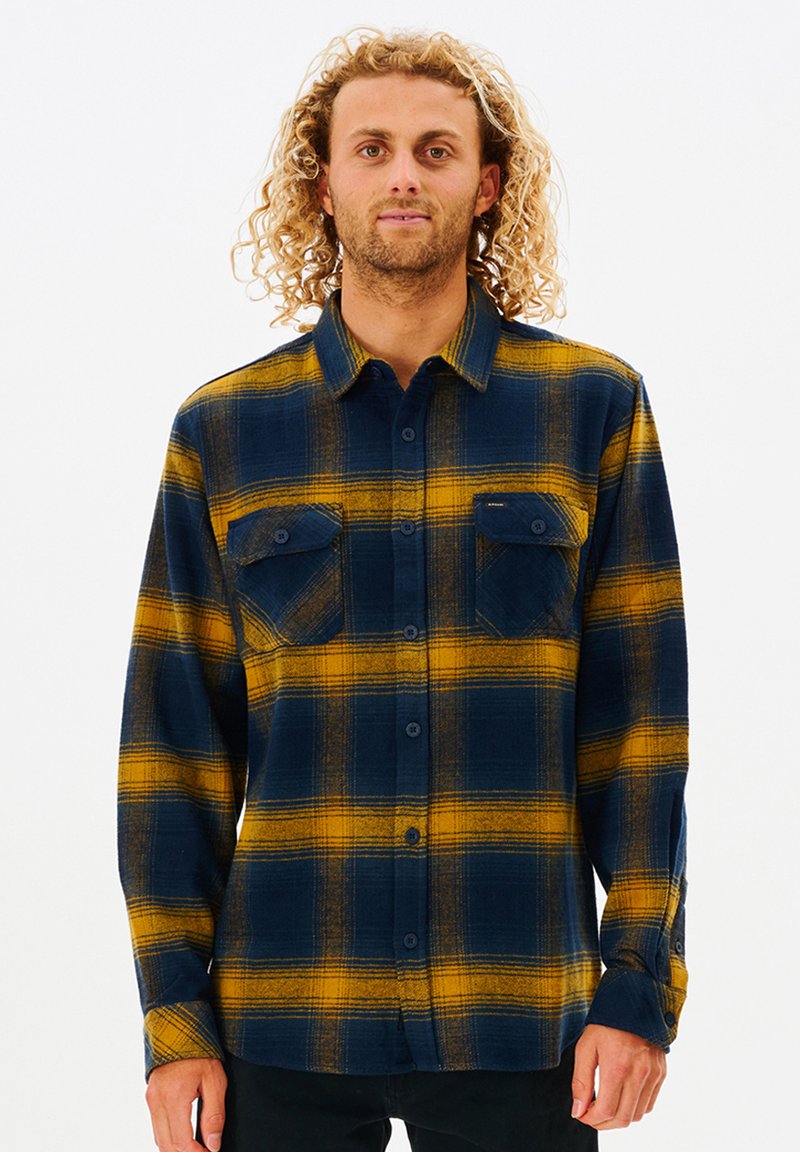 Rip Curl COUNT FLANNEL - Hemd - gold/goldfarben - Zalando.de