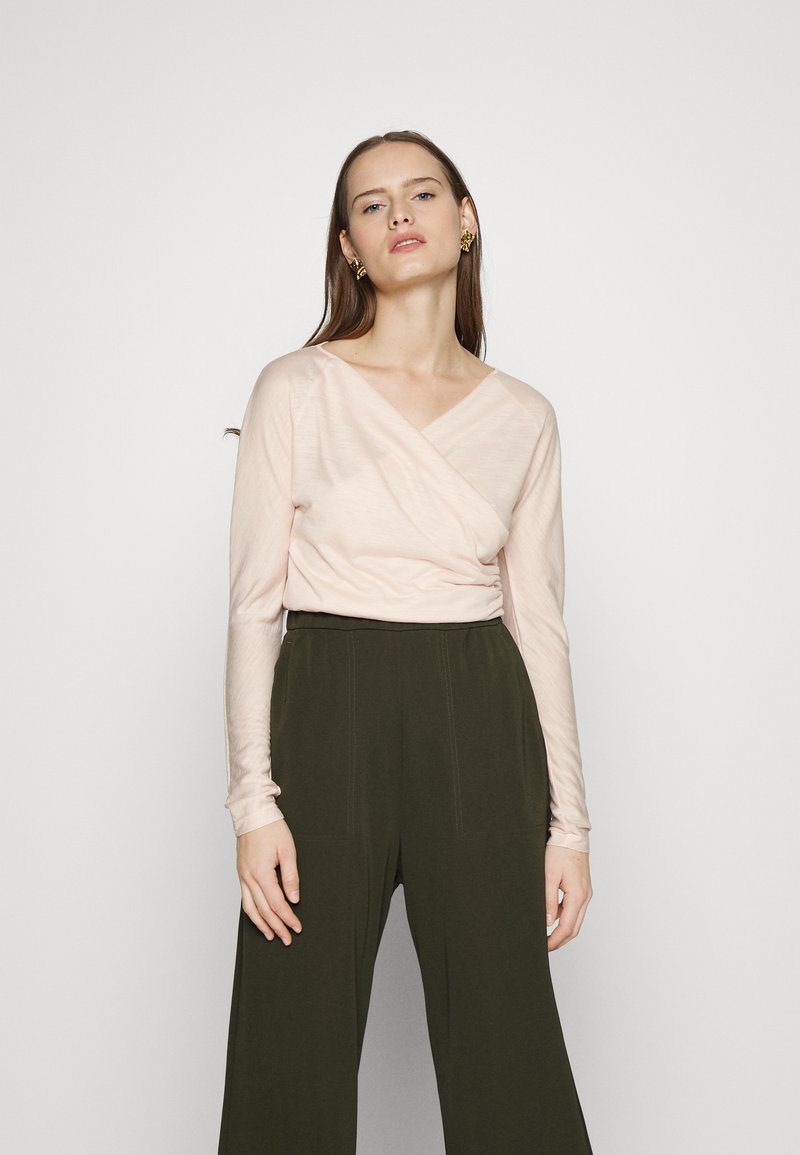 Max Mara Leisure RENOIR - Long sleeved top - rosa/pink - Zalando.co.uk