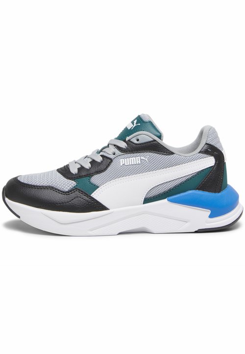 Puma X-RAY SPEED - Matalavartiset tennarit - black white glacial gray cool cucumber/musta ...