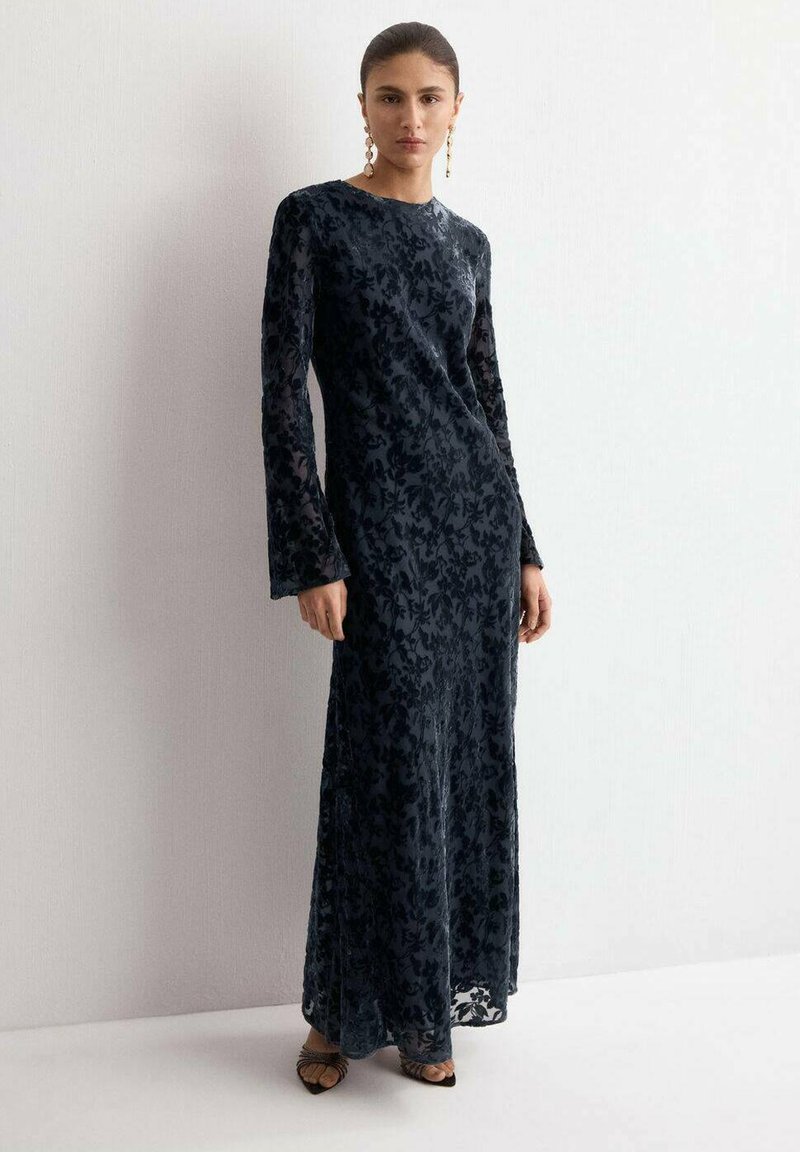 Mango Vestido de fiesta - dark blue/azul marino - Zalando.es