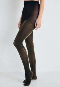 Lindex TIGHTS - Strumpbyxor - gold/guldfärgat - Zalando.se