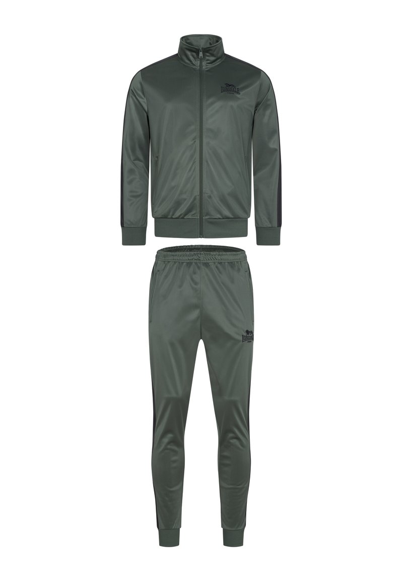 Lonsdale TRAINING NORMALE PASSFORM PEMBER SET - Trainingsanzug - olive ...