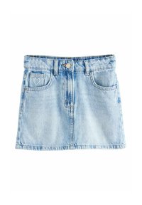 Next REGULAR FIT - HEART POCKET - A-line skirt - light blue/blue - Zalando